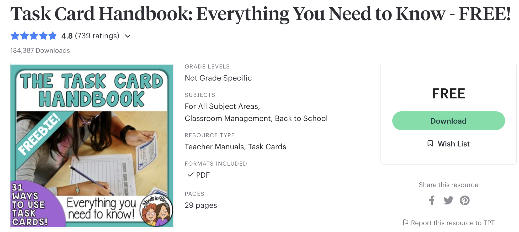 A Step-by-Step Guide to Using PowerPoint to Make Task Cards